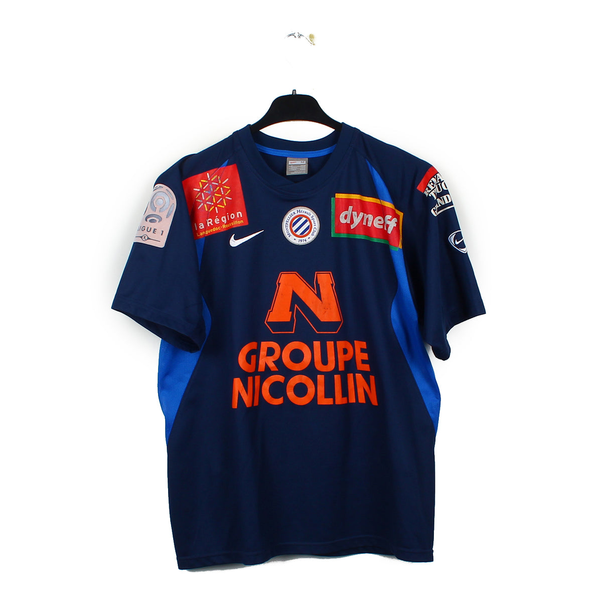 Maillot Montpellier vintage (2009/10) MATCH ISSUE BELHANDA – Vintage ...