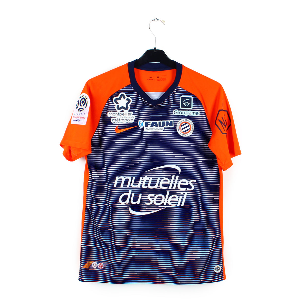 Maillot Montpellier vintage matchworn Le Tallec (2018/19) – Vintage ...